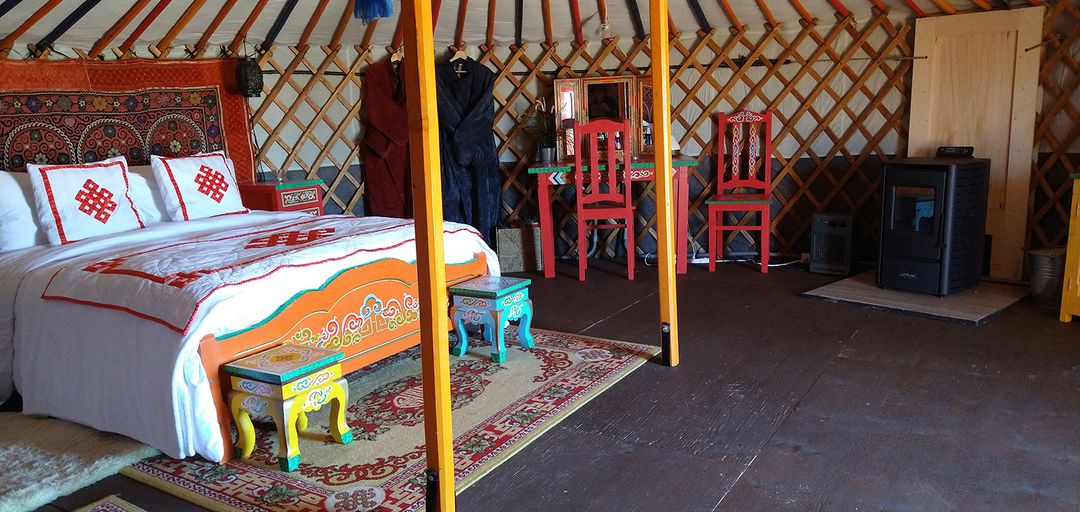 Inside a Yurt | Groovy Yurts